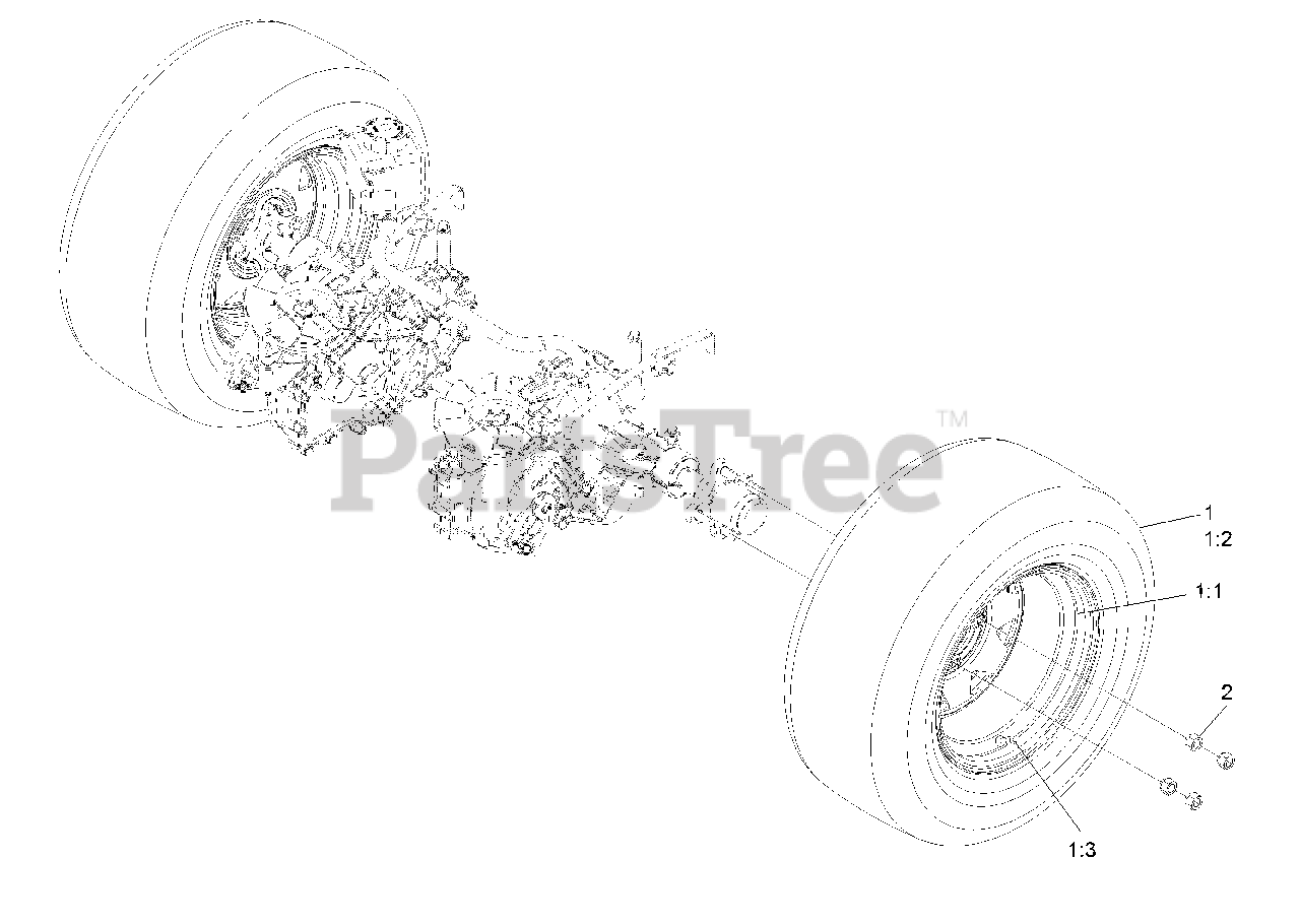 Exmark RAE708GEM52300 - Exmark 52" Radius E-Series Zero-Turn Mower ...
