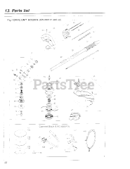 BC 225 DL - RedMax Brushcutter (SN: 000101 & Above) (2000-12) Parts ...