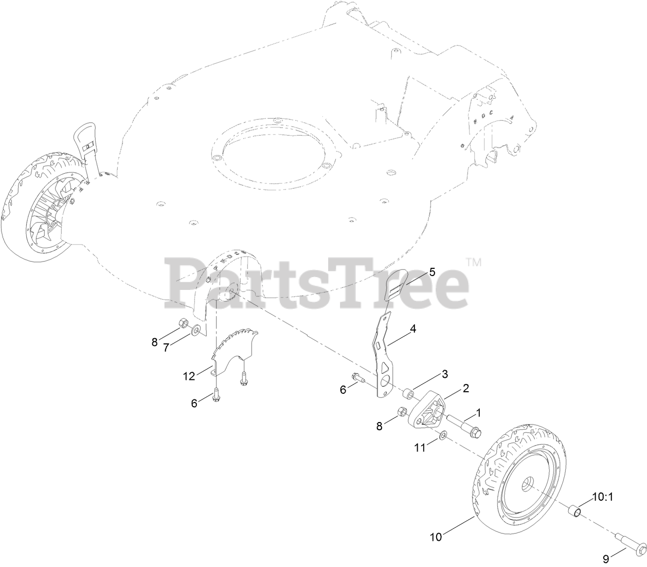 Toro 21381 - Toro 21" Super Recycler Walk-Behind Mower (SN: 403342070 ...
