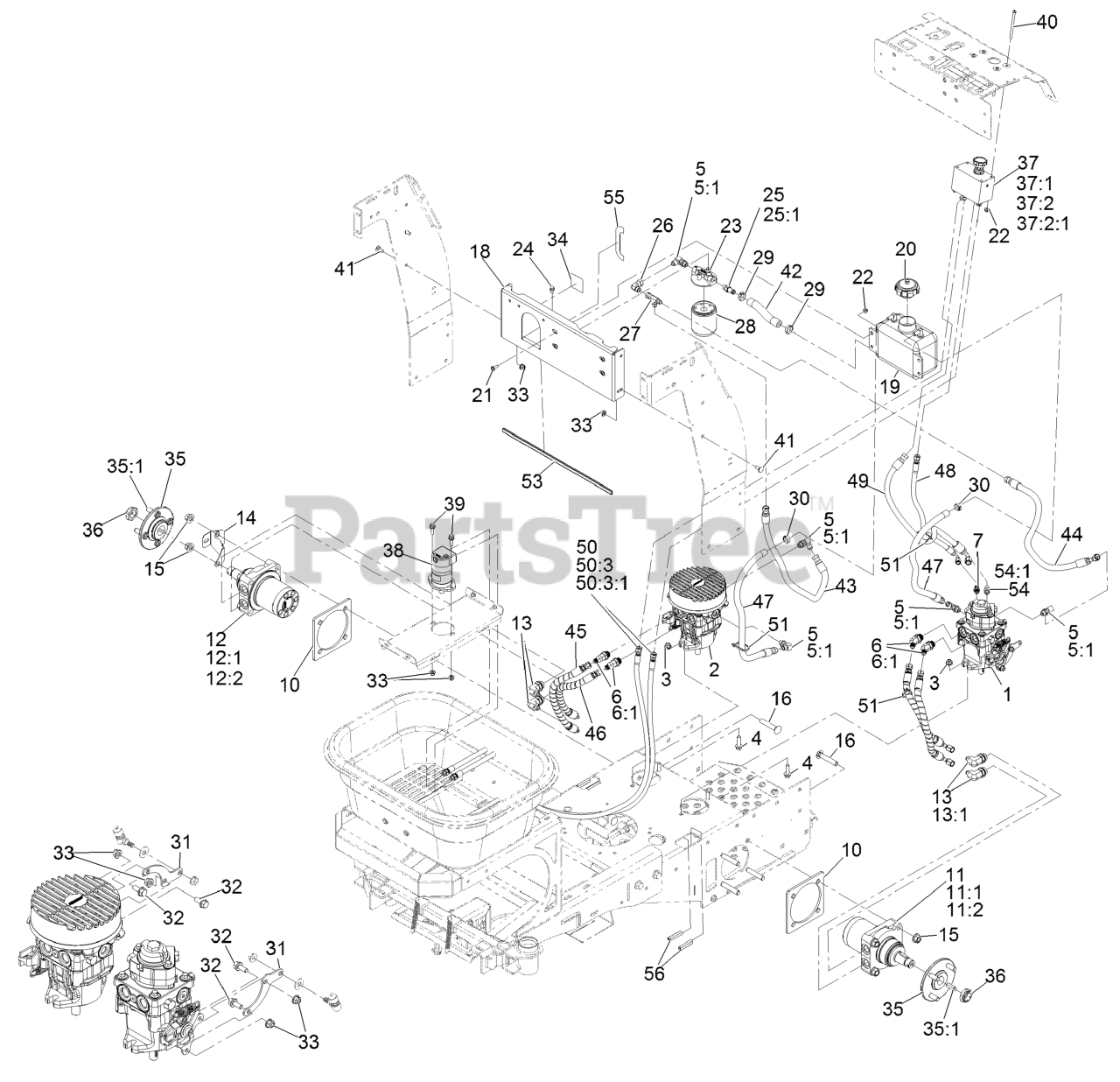 Exmark ZS3624 - Exmark Z-Spray Junior Stand-on Sprayer, 5 GPM Pump (SN ...