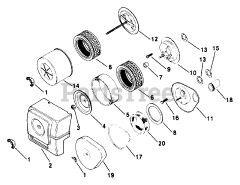 Kohler M10-461521 - Kohler Magnum Engine, Made for Wheel Horse, 10hp, 7 ...