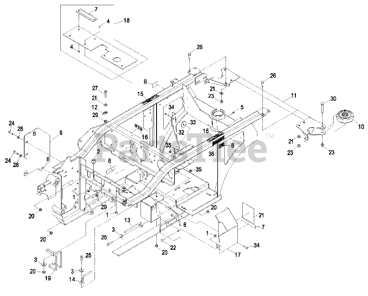 Exmark NAV27KC - Exmark Navigator Front Mount Mower, 27hp Kohler (SN ...