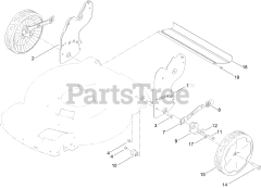 21445 - Toro 22" Recycler Walk-Behind Mower with SmartStow (SN ...