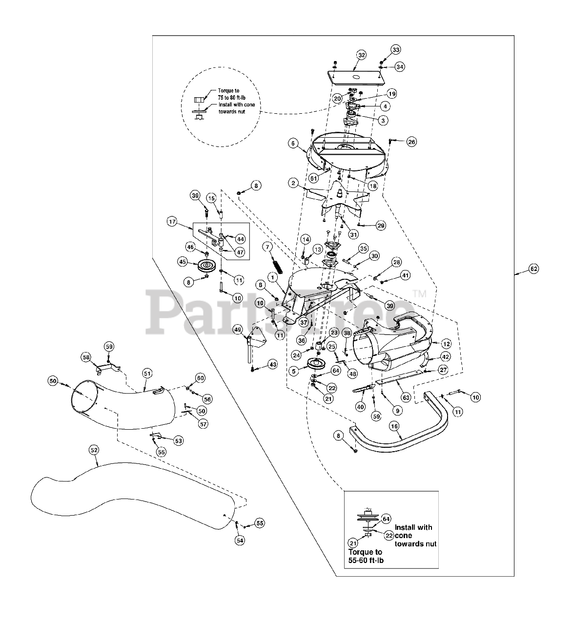 Exmark Ultra Vac - Exmark Ultra Vac QDS Bagger for Lazer Mowers (SN ...