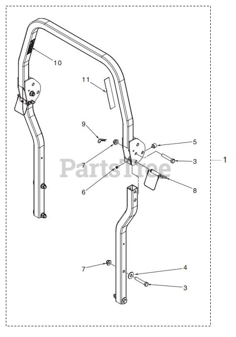Husqvarna MZ 48 (967665901-01) - Husqvarna 48" Zero-Turn Mower (2020-01 ...
