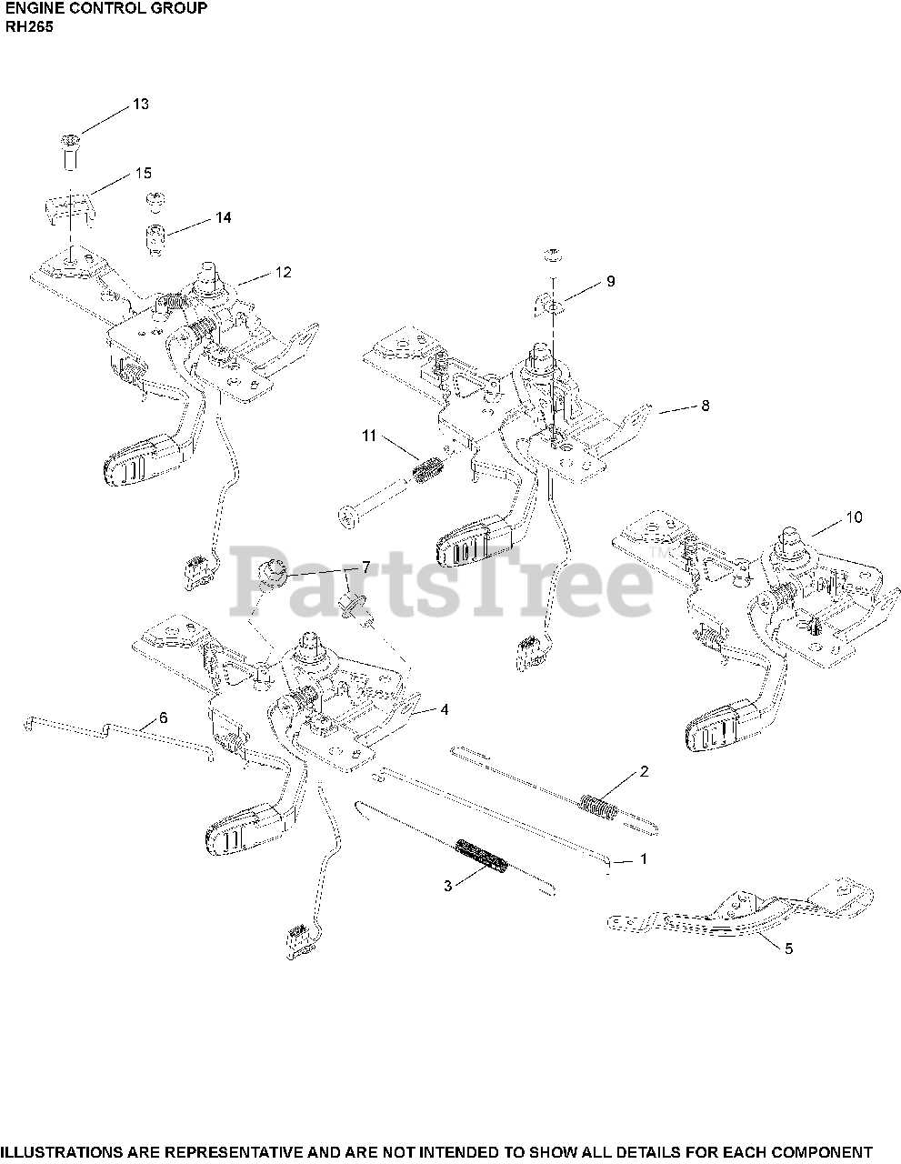 Kohler RH265-3113 - Kohler RH Series Engine, Made for Chongqing Senci ...