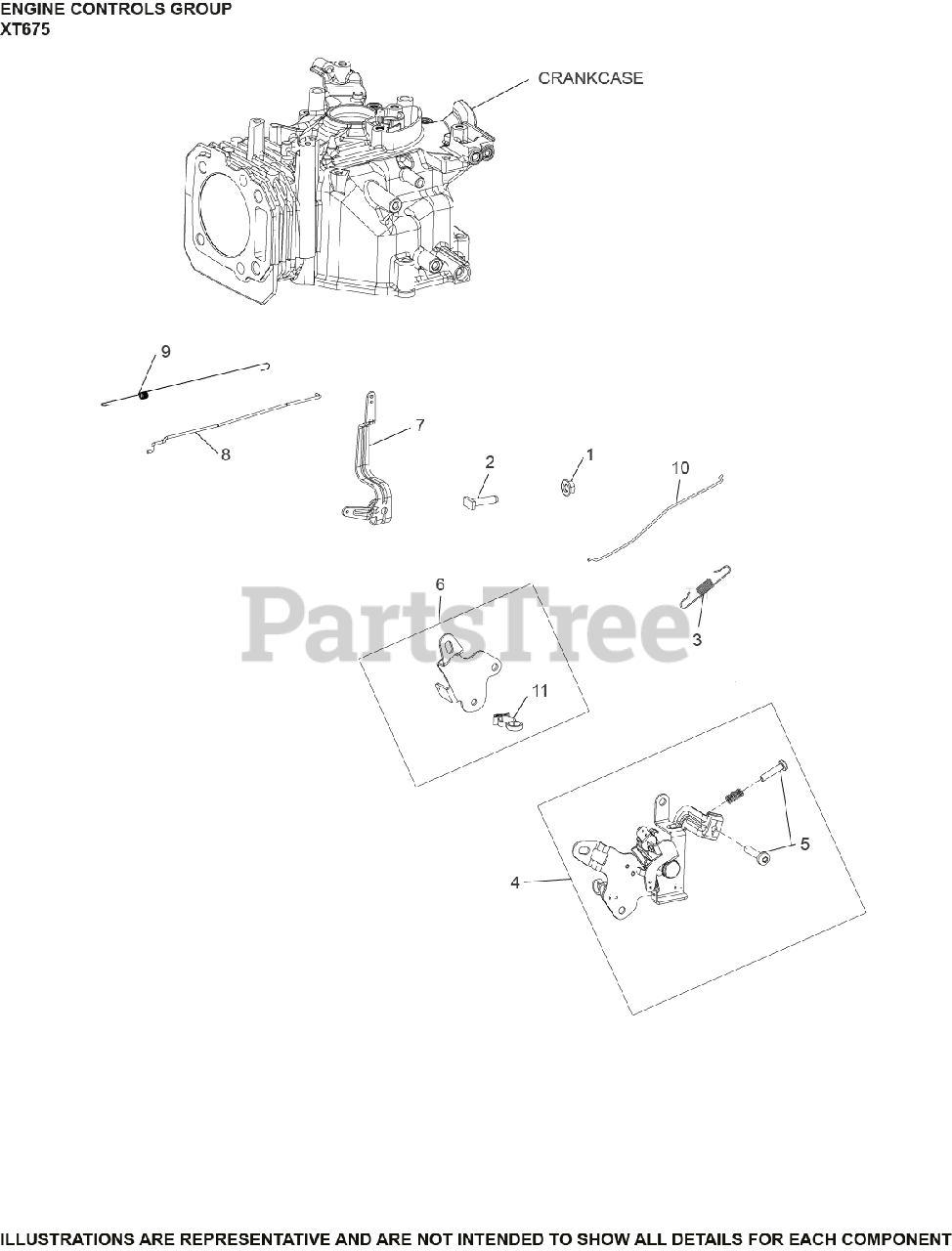 Kohler XT675-2087 - Kohler XT Series Engine, Made for Toro, 6.75 ft-lbs ...