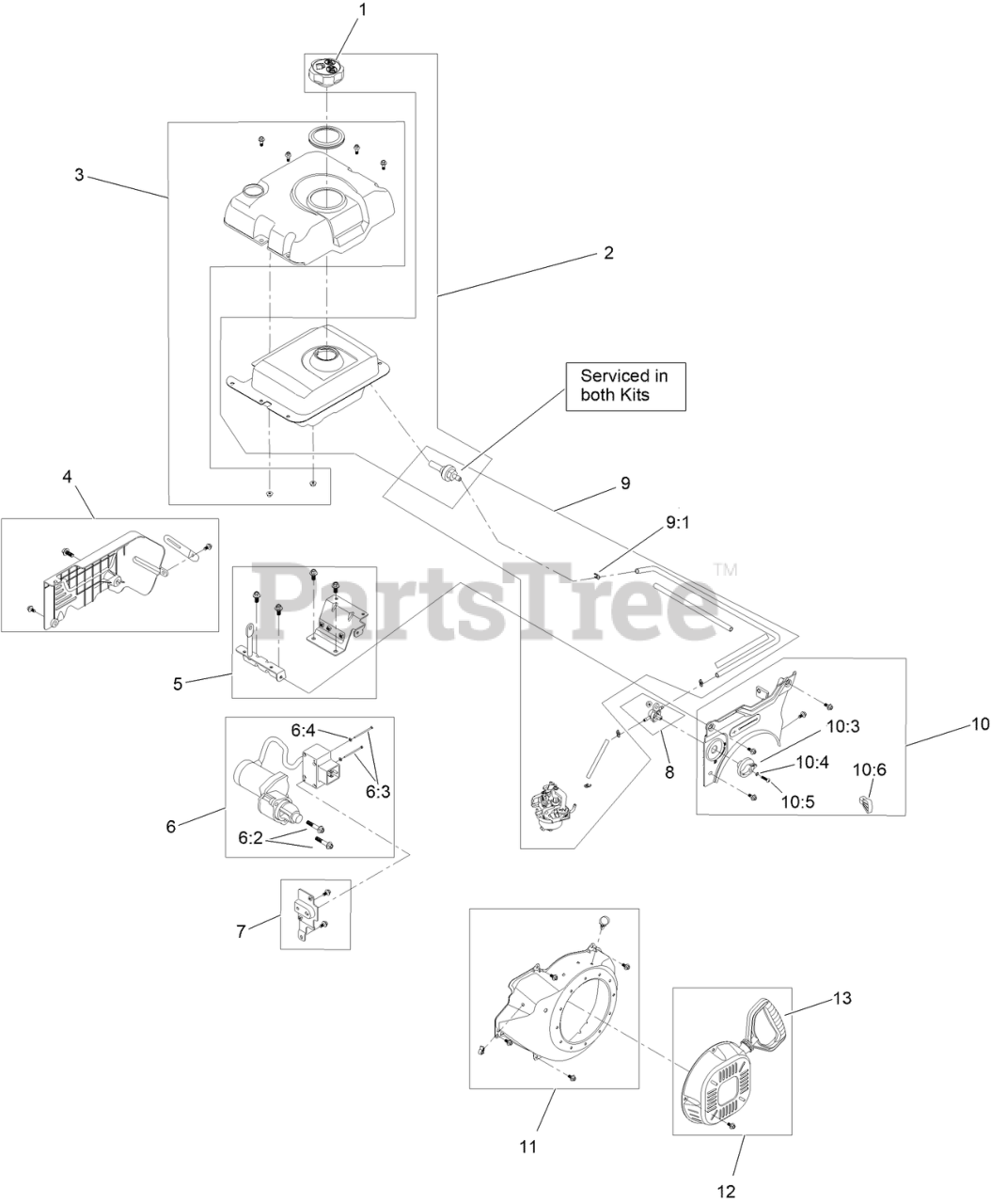 Toro 38830 (1030 OHAE) - Toro 30" Power Max Heavy-Duty Snow Thrower (SN ...