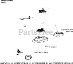 Kohler XT675-2034 - Kohler XT Series Engine, Made for Toro, 6.75 ft-lbs ...
