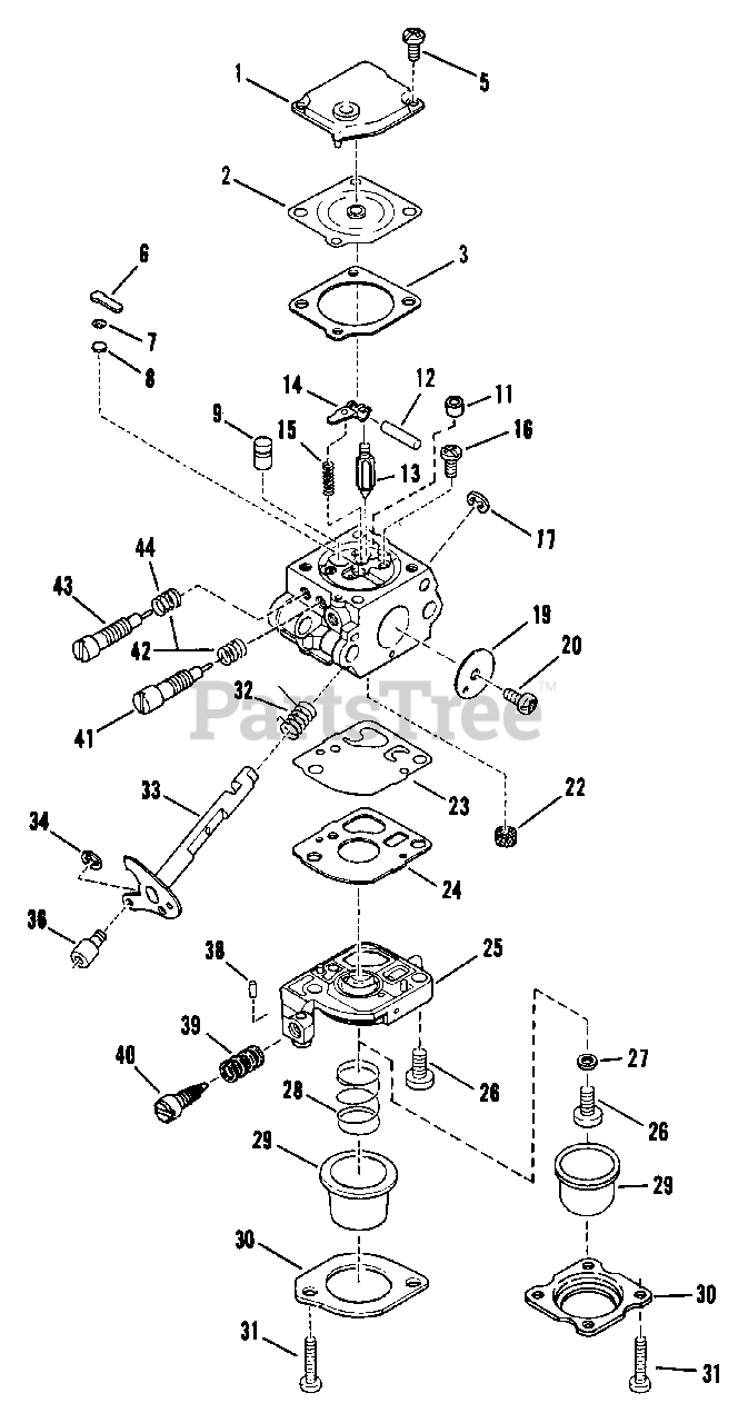 Snapper 215 SST (86268) - Snapper String Trimmer Carburetor Parts ...