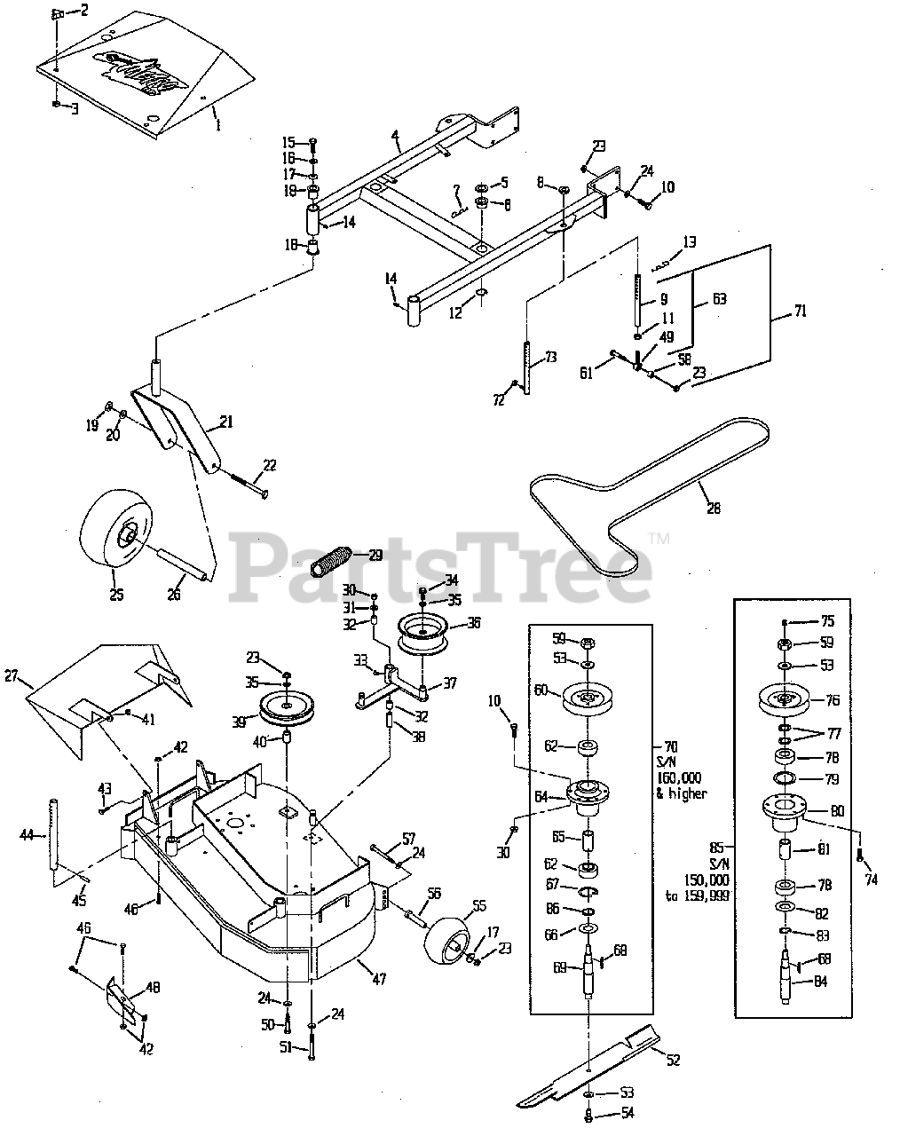 Exmark M3613KA - Exmark 36" Metro Walk-Behind Mower, 13hp Kawasaki (SN ...