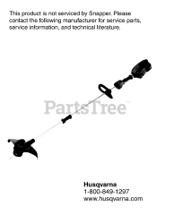 Snapper ST58V (1697065-00) (976922901-00) - Snapper 58V String Trimmer ...