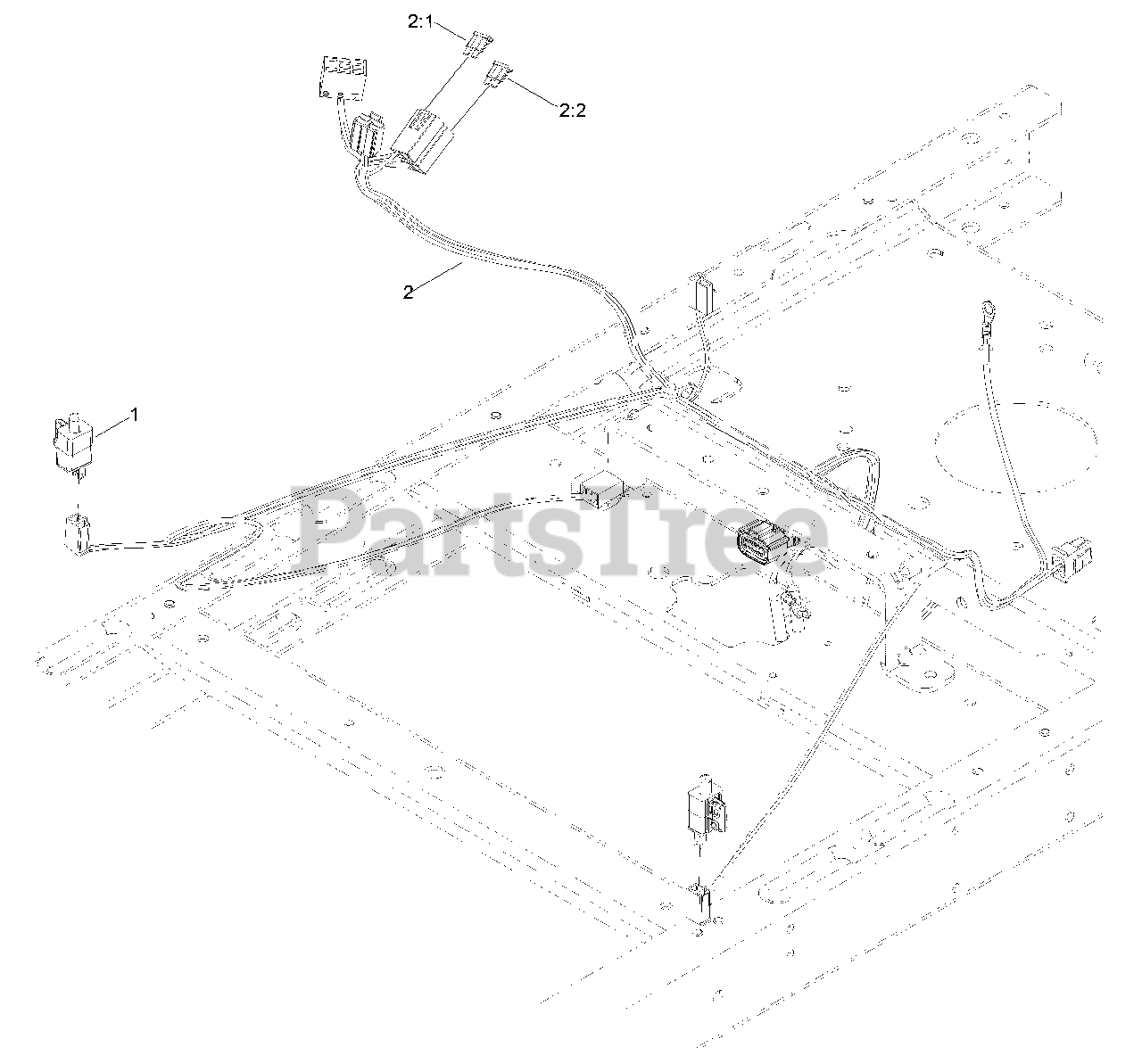 Exmark QTS708GEM50200 - Exmark 50" Quest S-Series Zero-Turn Mower ...