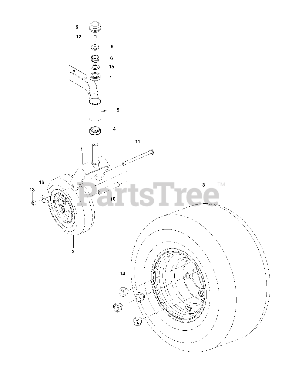 Husqvarna RZ 5426 (967003606) - Husqvarna 54" Zero-Turn Mower (2013-08 ...