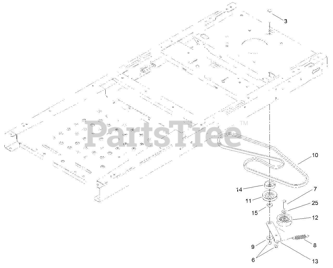 Exmark QTE691KA501 - Exmark 50" Quest E-Series Zero-Turn Mower ...