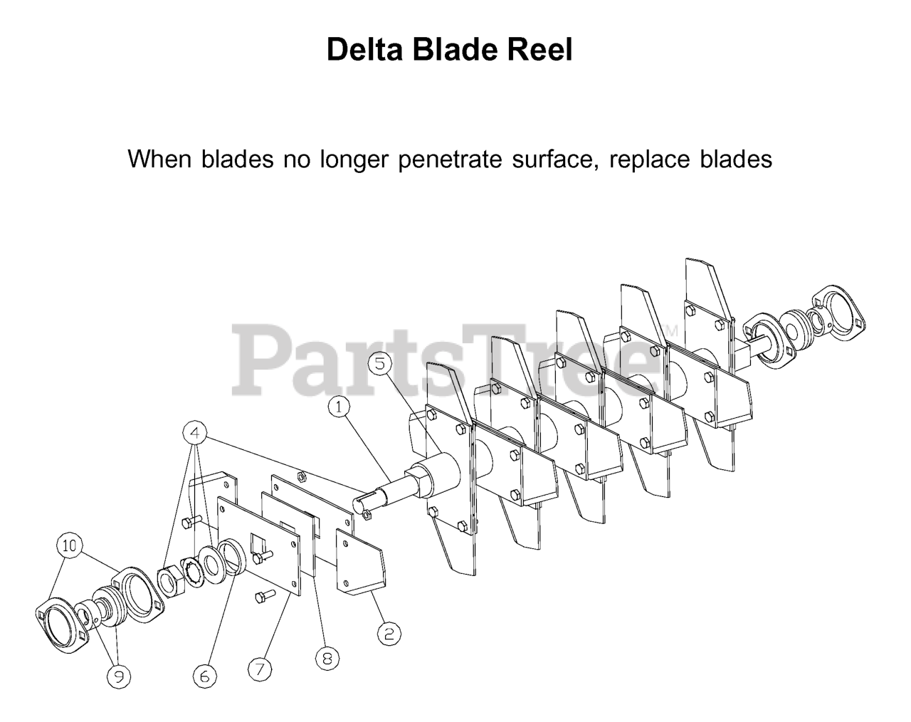 Husqvarna SD 18 - Husqvarna Dethatcher (2001-02) DELTA BLADE Parts ...