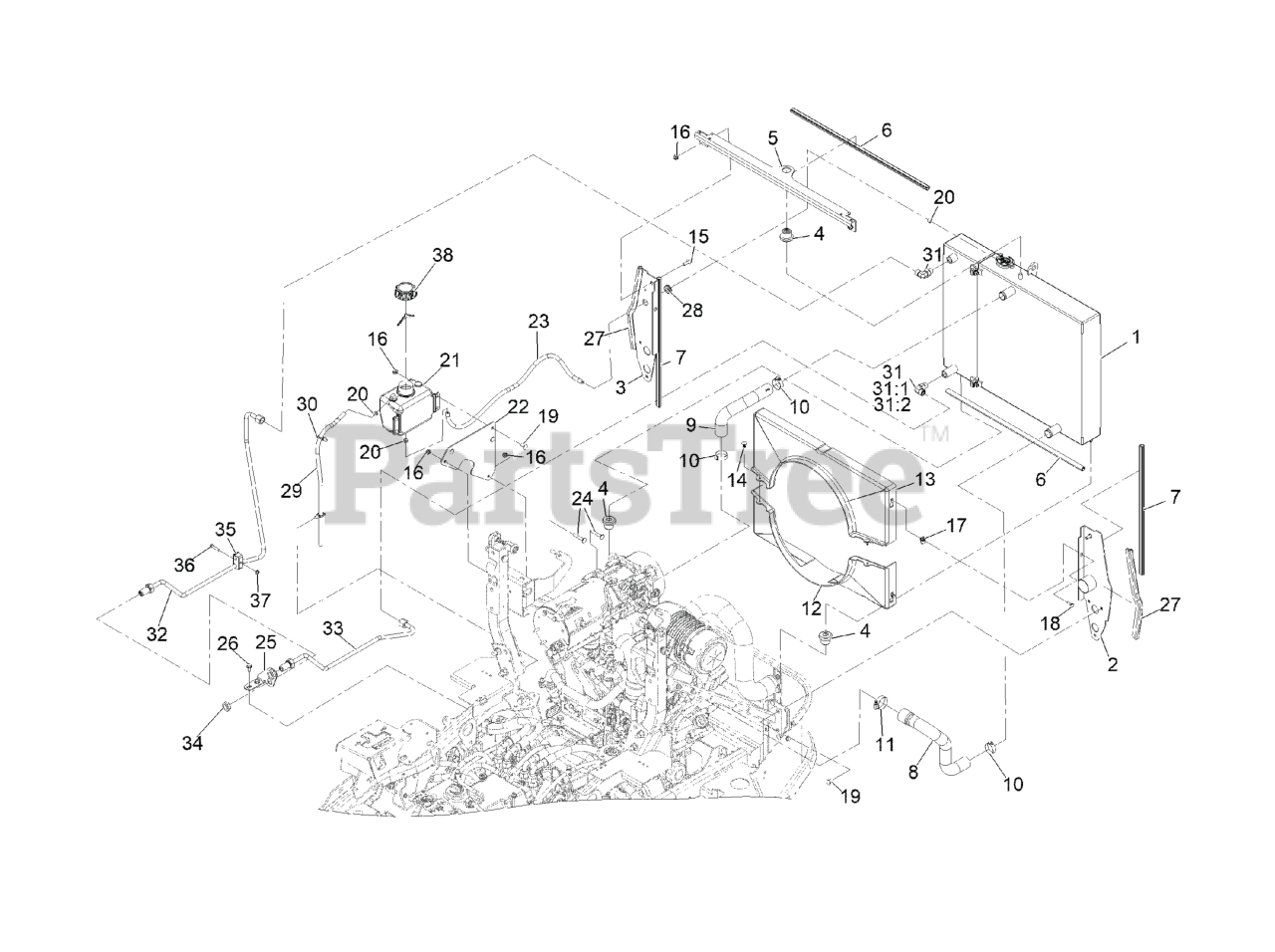 Exmark LZS88CDYM96RW0 - Exmark 96" Lazer Z Diesel Zero-Turn Mower ...
