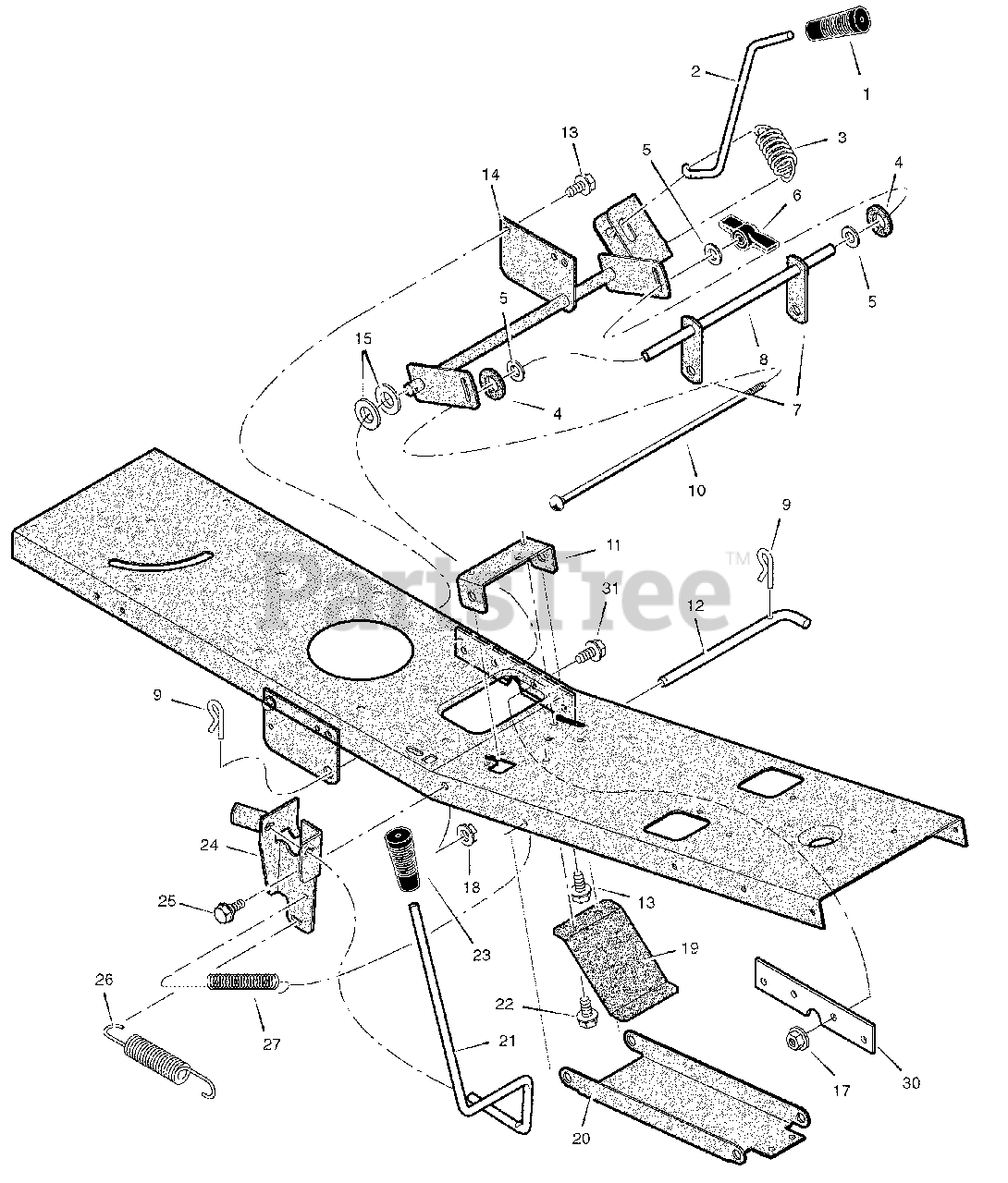 Craftsman C950-60405-0 - Craftsman 30" Rear-Engine Riding Mower, Canada ...