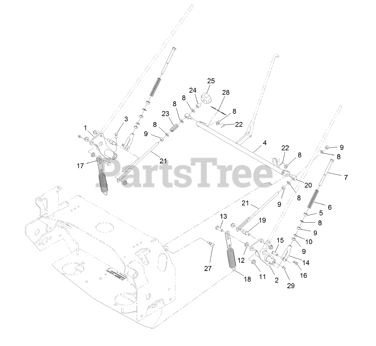 Exmark TTS481CKA36300 - Exmark 36" Turf Tracer S-Series Walk-Behind ...