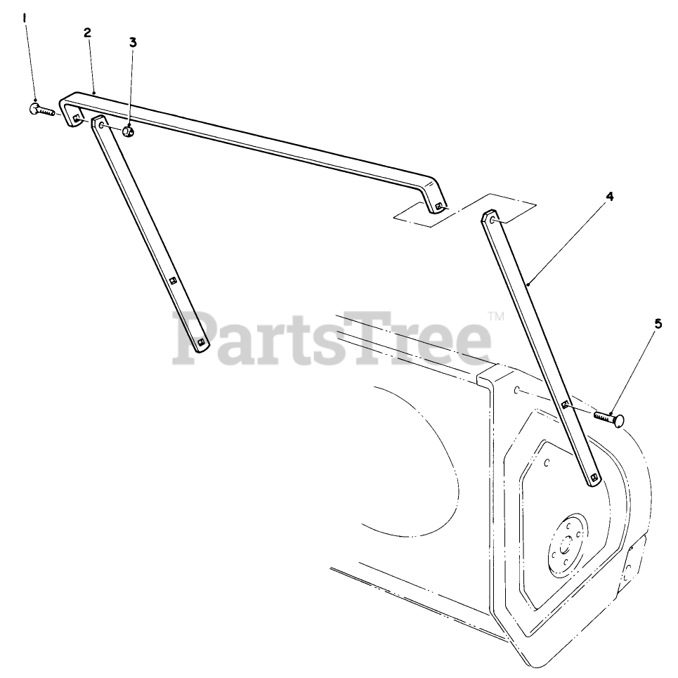 Toro 38543 (824) - Toro 24" Power Shift Snow Thrower (SN: 009000001 - 009999999) (1989) Drift ...