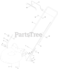 21320 - Toro 21" Recycler Walk-Behind Mower (SN: 406000000 - 999999999 ...