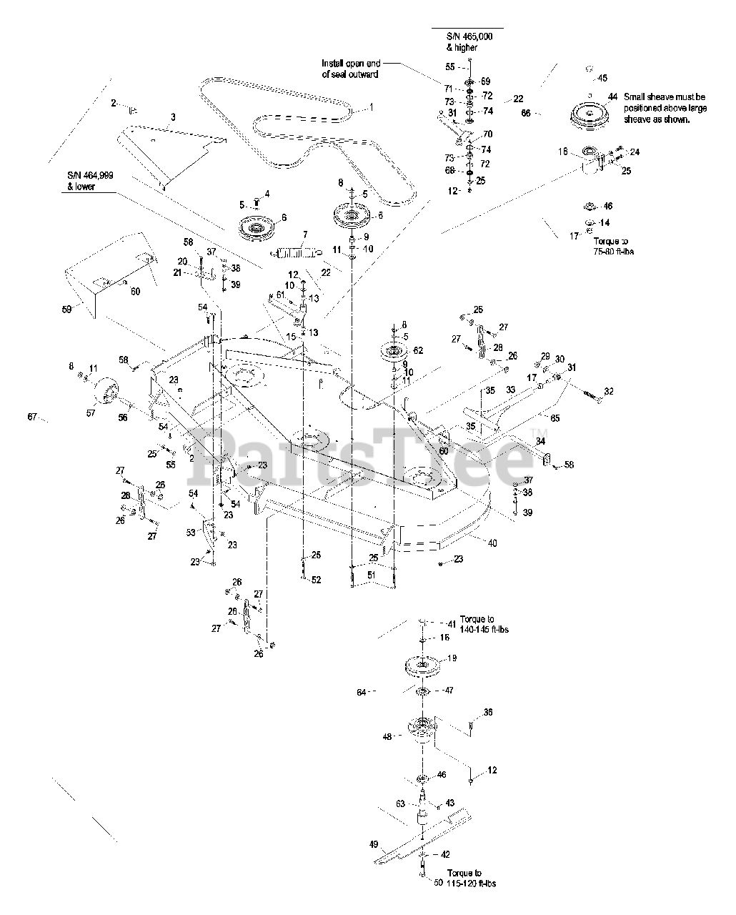 Exmark LZ23KC604 - Exmark 60" Lazer Z Zero-Turn Mower, 23hp Kohler (SN ...