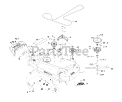 RAE708GEM44300 - Exmark 44" Radius E-Series Zero-Turn Mower, Exmark 708 ...