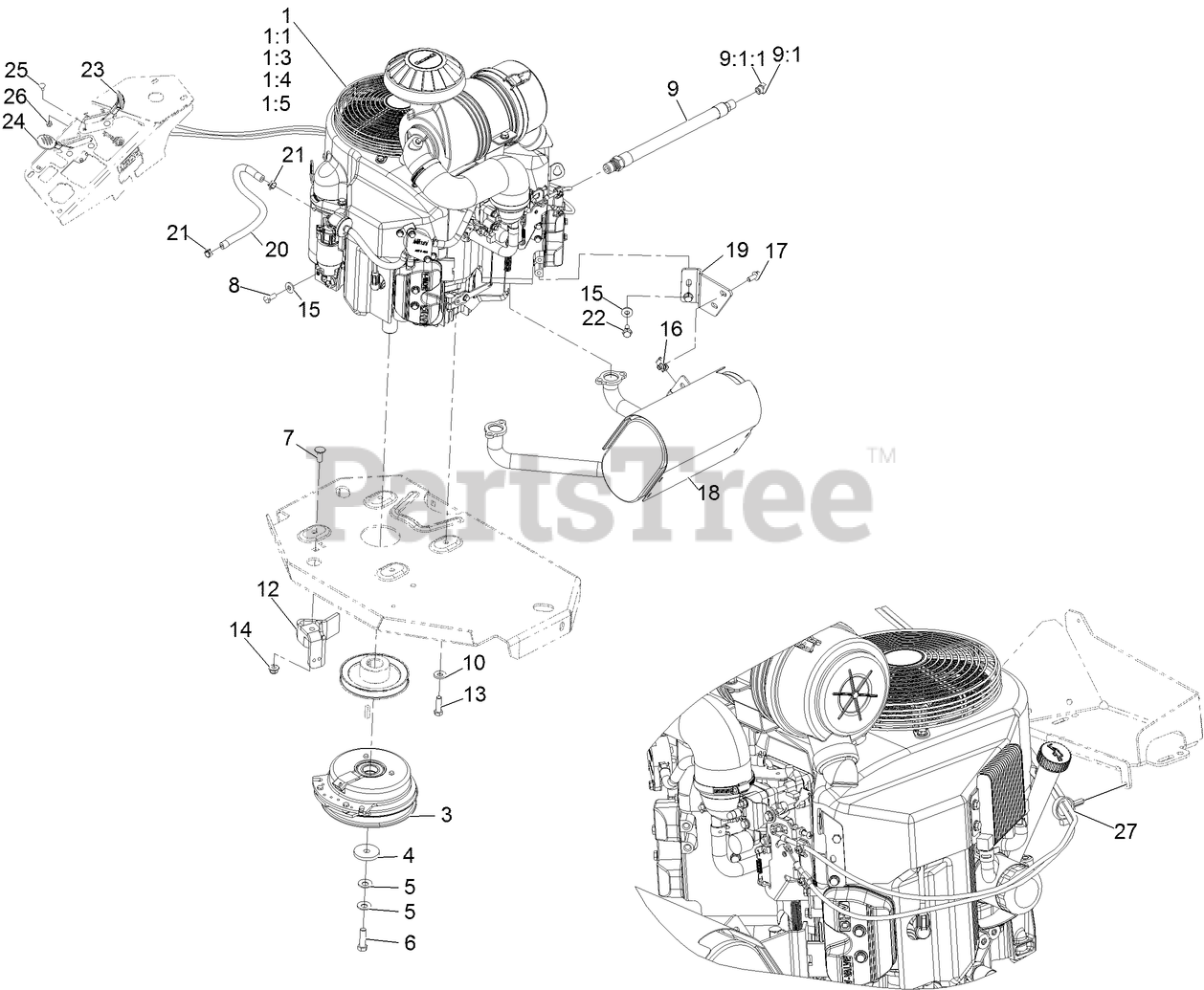 Zo Skin Health RATION Para Tune Up Kit De Mantenimiento Para Exmark ...