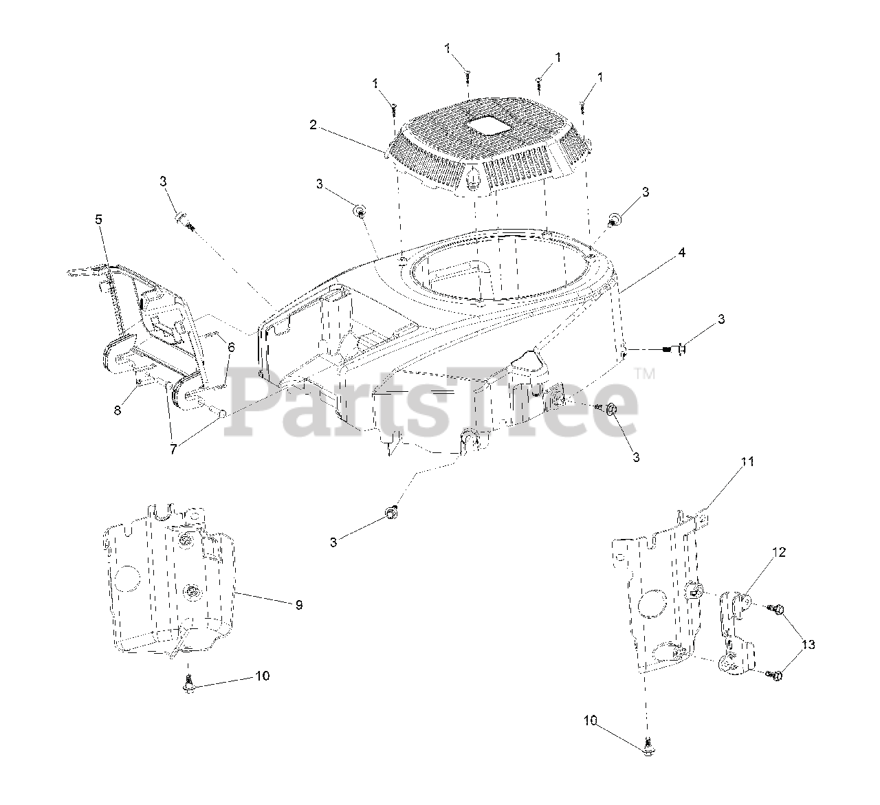 Exmark RAE708GEM60300 - Exmark 60" Radius E-Series Zero-Turn Mower ...