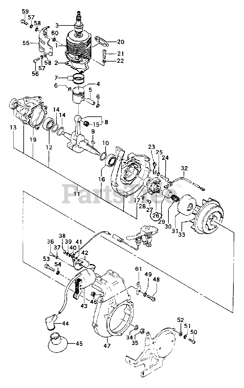 Tanaka QBM-23N - Tanaka Bicycle Engine Engine Parts Lookup with ...
