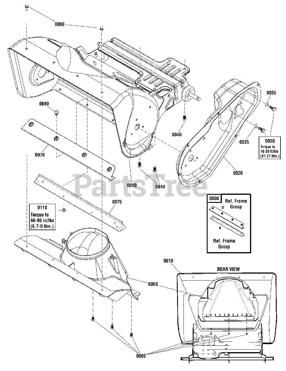 Briggs & Stratton 922EXD (1696506-00) - Briggs & Stratton 22" Snow ...