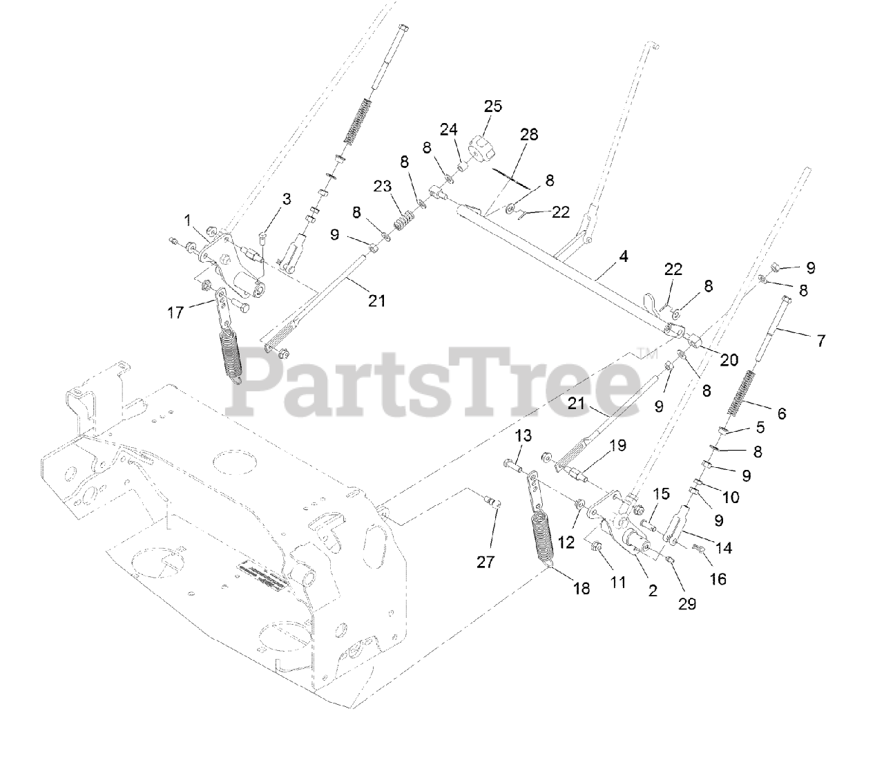 Exmark TTS481CKA36300 - Exmark 36" Turf Tracer S-Series Walk-Behind ...