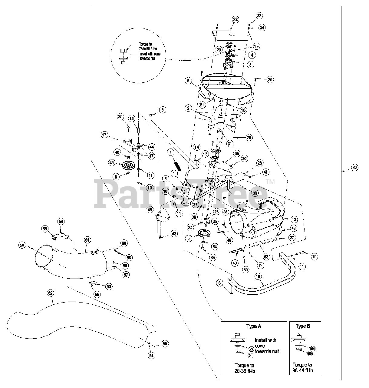 Exmark UV60 (UV6672) - Exmark Ultra Vac Bagger for Lazer Z Mower (SN ...