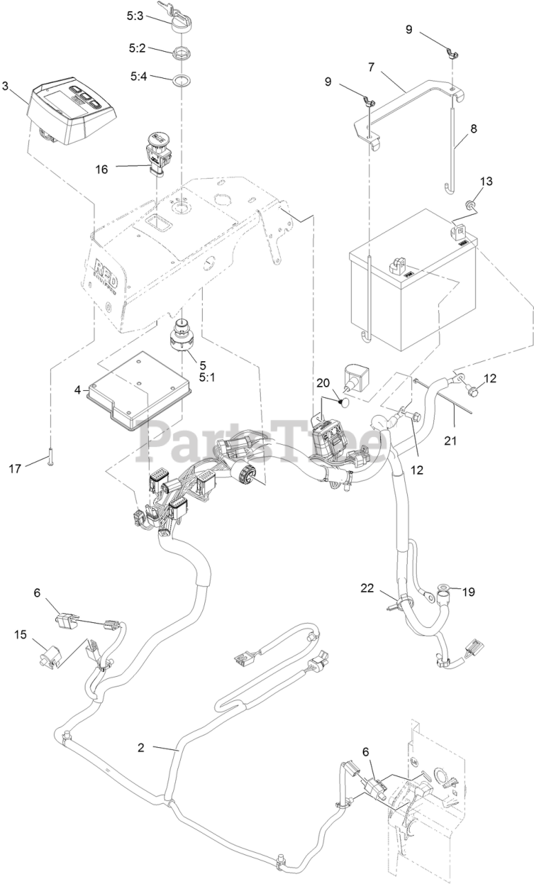 Exmark LZX980EKC606W0 - Exmark 60" Lazer Z X-Series Zero-Turn Mower ...