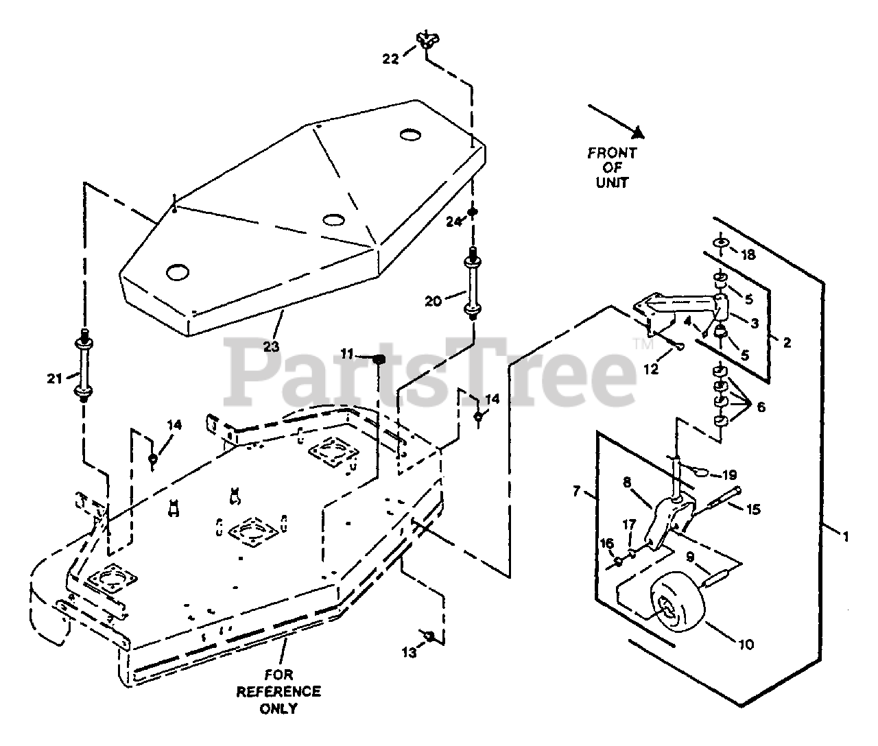 Exmark M4815KC - Exmark 48" Metro Walk-Behind Mower, 15hp Kohler (SN ...