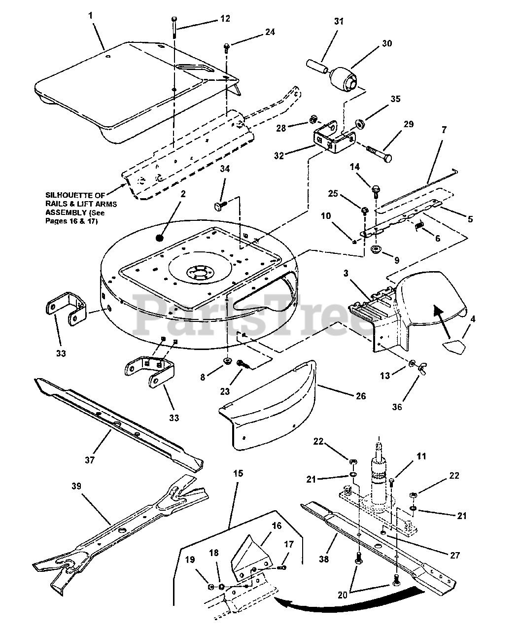 Snapper 331520KVE (84585) - Snapper 33" Rear-Engine Riding Mower, 15hp ...