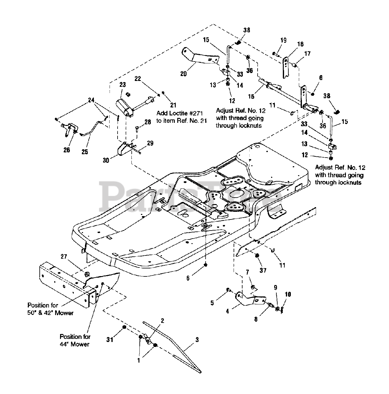 Snapper SC 2142 (7800386) - Snapper 150Z Series 42" Zero-Turn Mower ...
