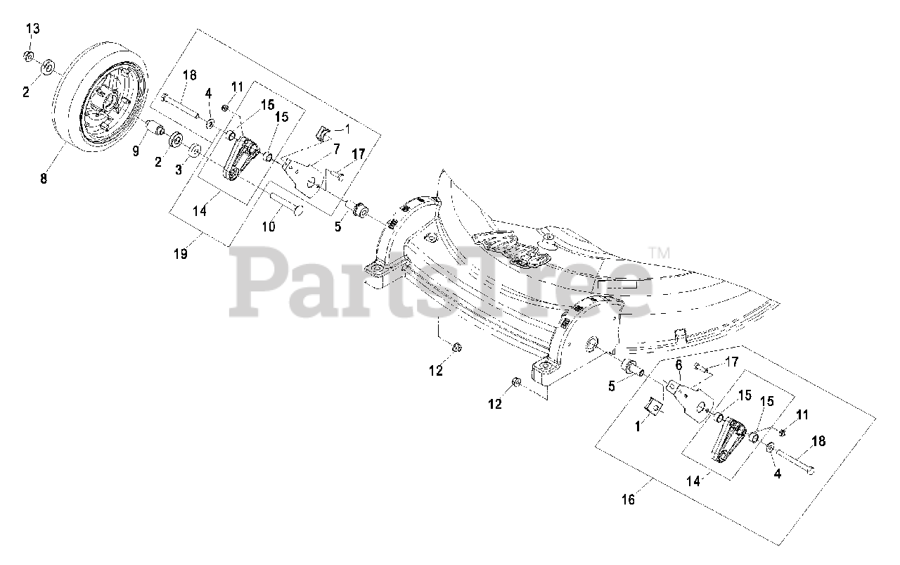 Exmark MS6KA26B - Exmark 26" Metro Walk-Behind Mower, 6hp Kawasaki (SN ...