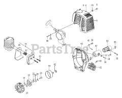 TBC-2501 - Tanaka String Trimmer Parts Lookup with Diagrams | PartsTree