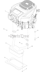 Toro Consumer Repair Part 139-0603 - ENGINE-2P77F | PartsTree