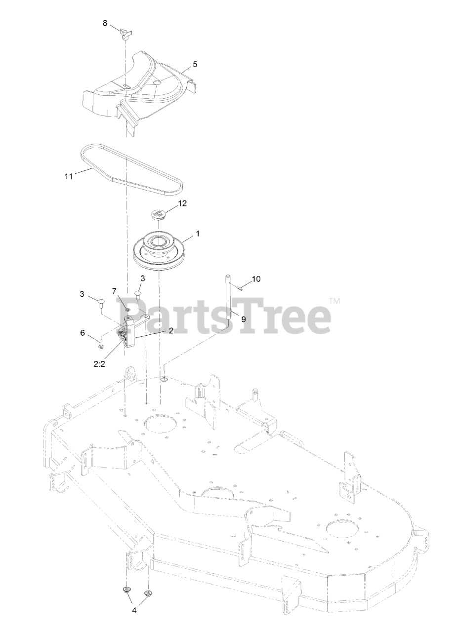 Exmark 135-2604 - Exmark Radius Ultra Vac Bagger (SN: 408644346 ...