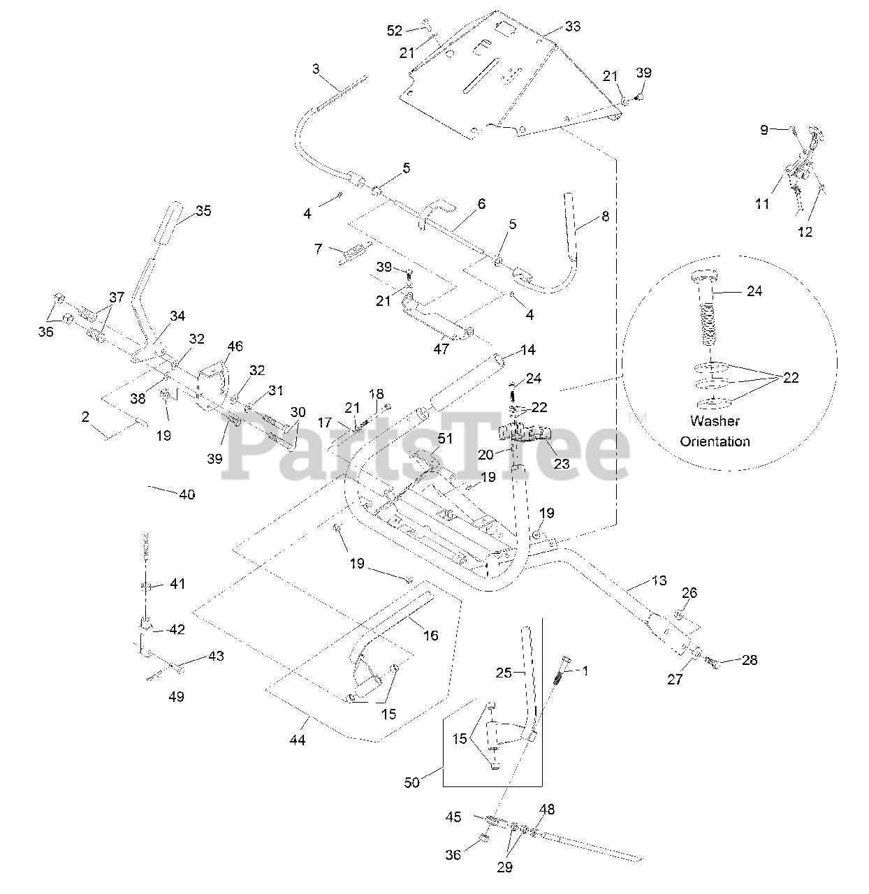Exmark TTX650EKCE604N - Exmark 60" Turf Tracer X-Series Walk-Behind ...