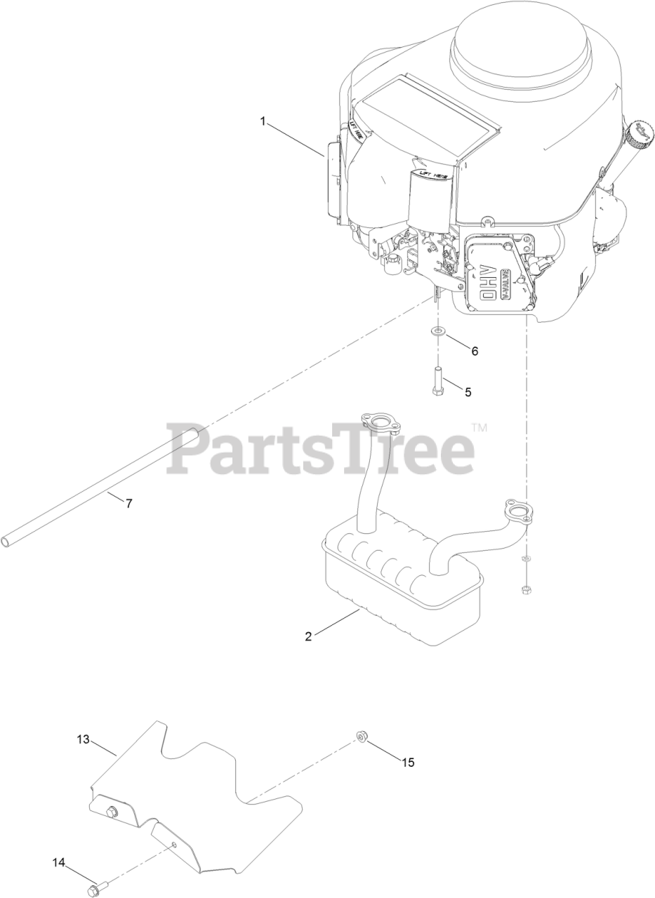 Toro 75753 (5000 C) - Toro 50" TimeCutter Zero-Turn Mower (SN ...
