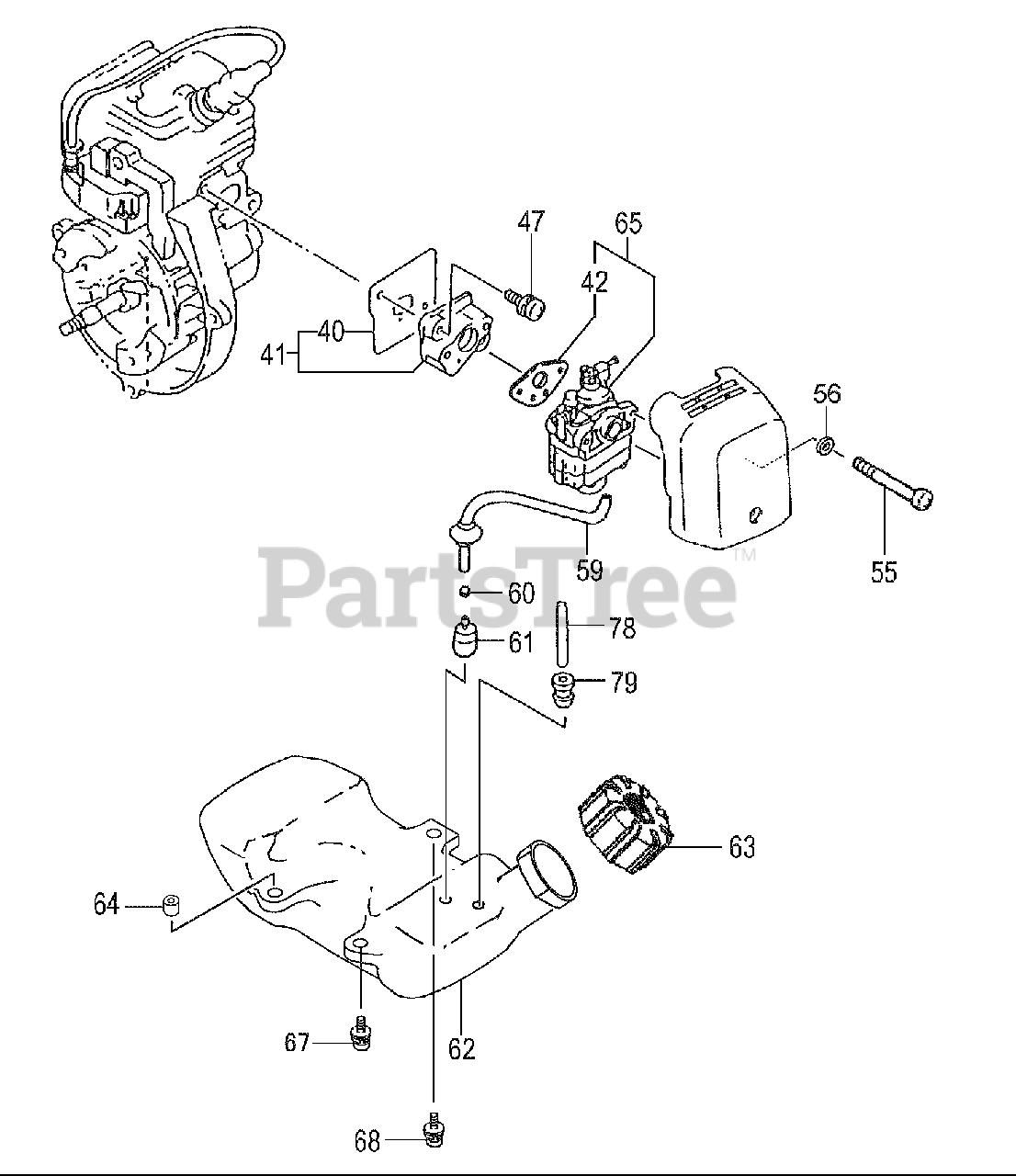 Tanaka TBC-230SF - Tanaka Smart Fit Multi-Tool Fuel System Parts Lookup ...