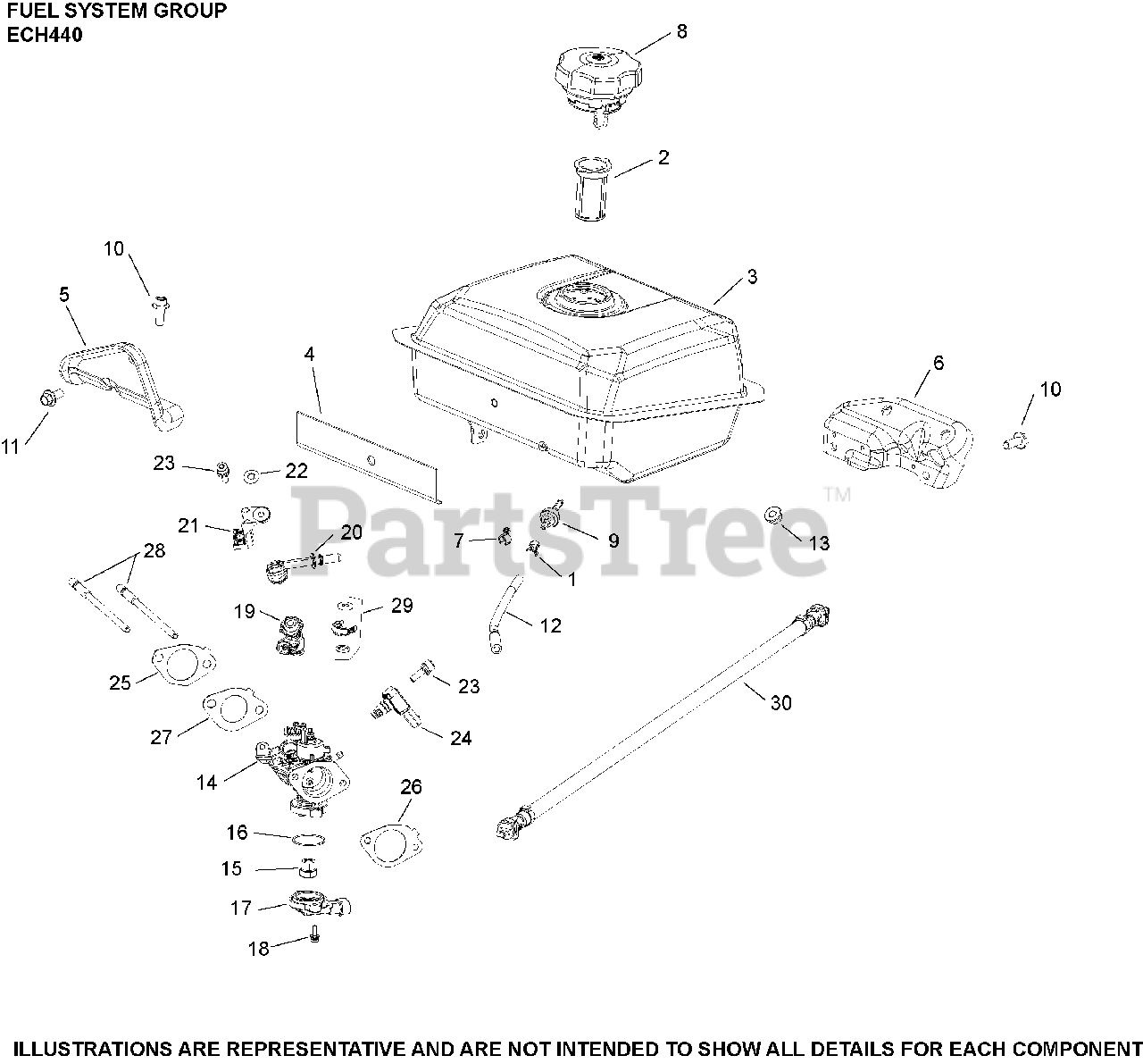 Kohler ECH440-3011 - Kohler Command PRO EFI Engine, Made for Walker ...