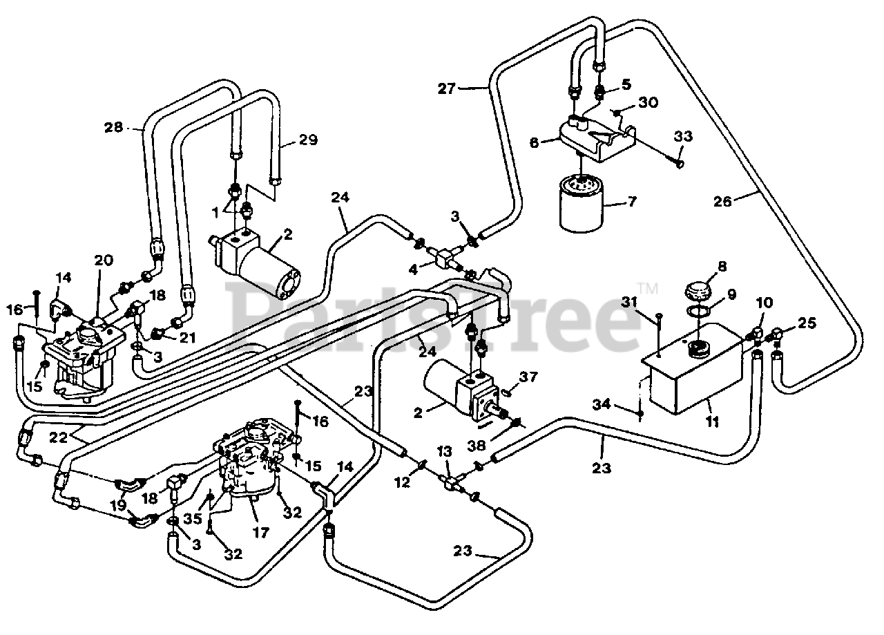 Exmark FMD52 - Exmark 52" Turf Tracer Hydro Walk-Behind Mower (SN ...