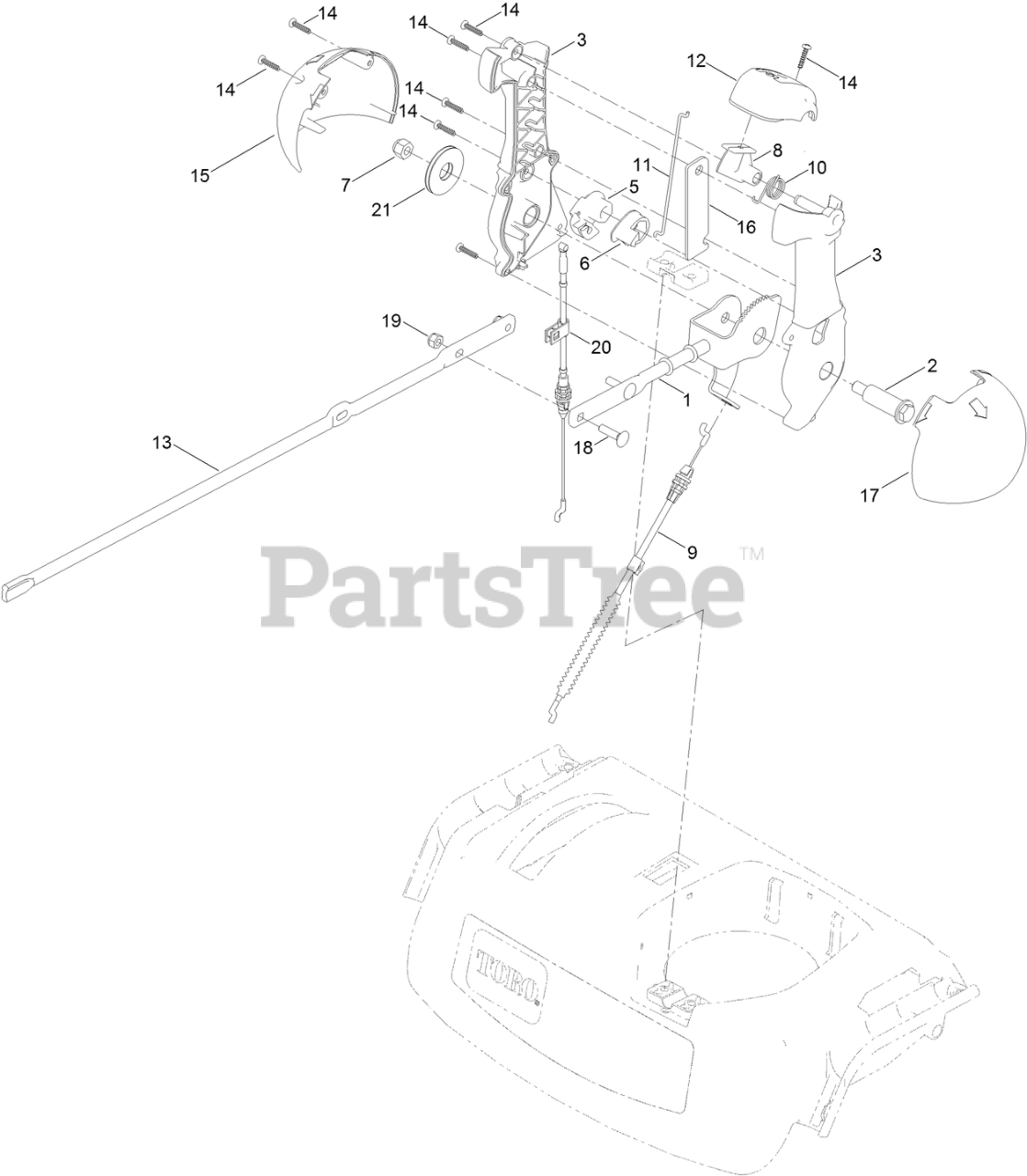 Toro 38841 (1028 OHXE) - Toro 28" Power Max Heavy-Duty Snow Thrower (SN ...