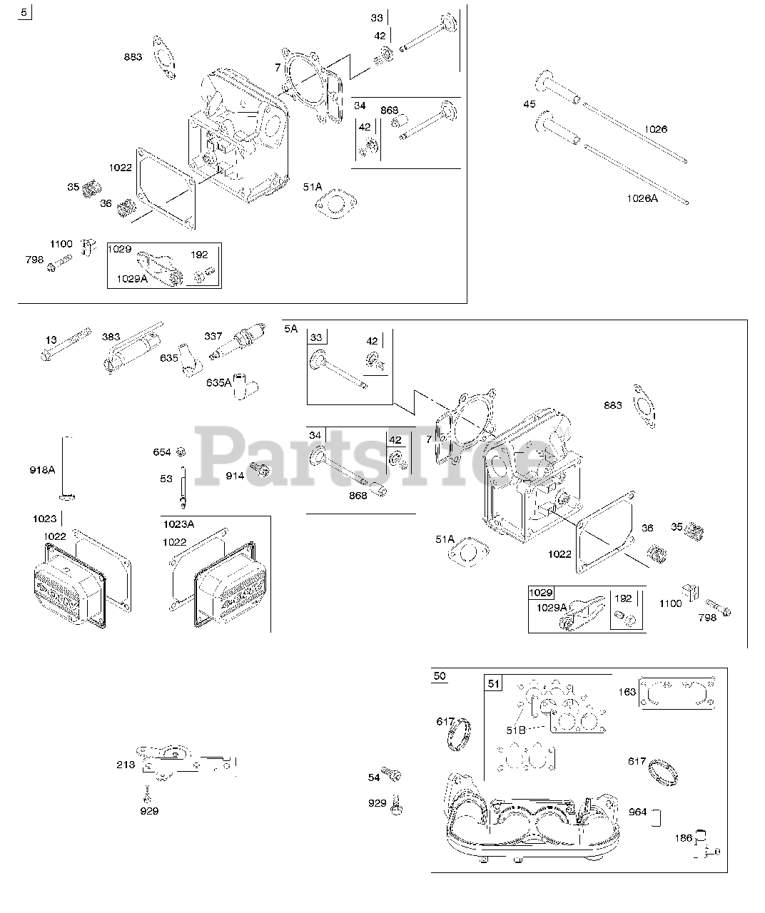 Briggs & Stratton 40R877-0003-G1 - Briggs & Stratton Vertical Engine ...