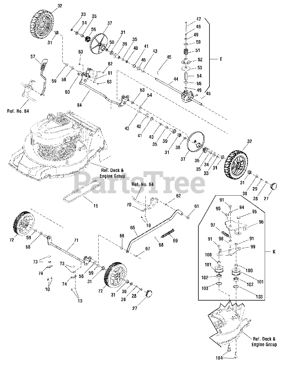 Snapper ESPV 21875EXAL (881639) - Snapper 21" Walk-Behind Mower, 8.75hp ...