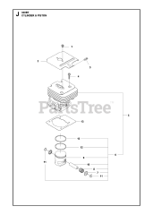 360 BT - Husqvarna Backpack Blower Parts Lookup with Diagrams | PartsTree